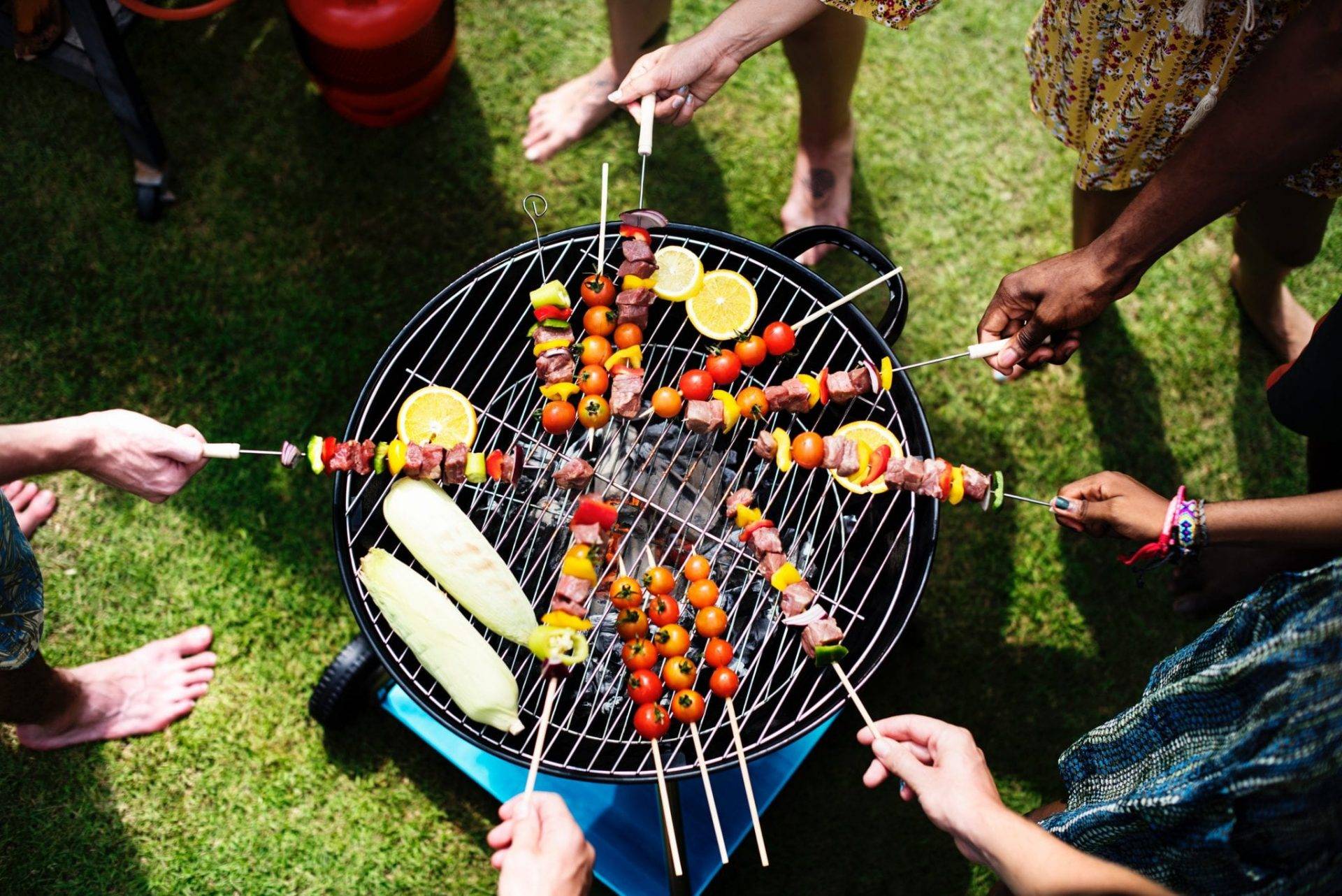 tel-inform-Mitarbeiter organisieren Grillfest |tel-inform